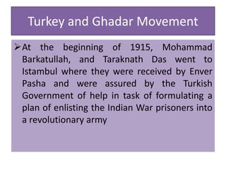 The Ghadar party ppt by dr. rao | PPT