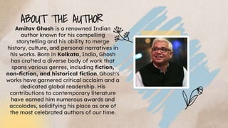 The Ghat of the Only World by Amitav Ghosh.pptx