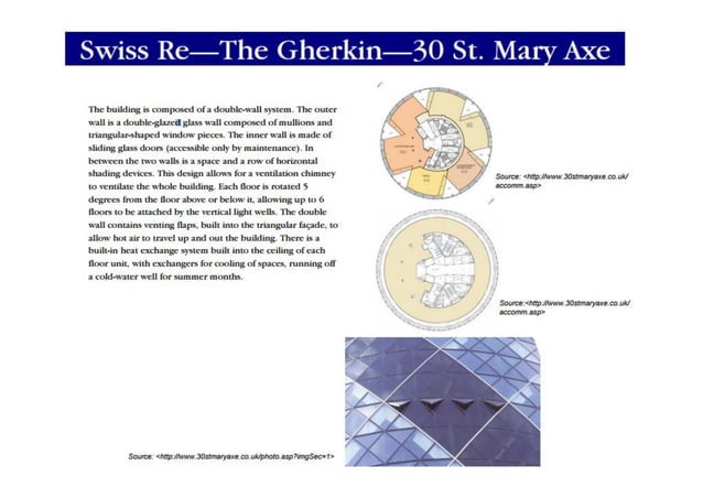 The Gherkin: Case Study | PDF | Civil Engineering Industry | Industries