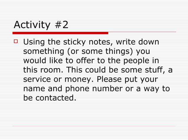 The Gift Economy + Report of Prototype | PPT