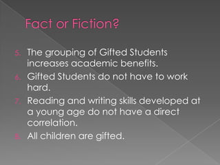 The gifted brain | PPT