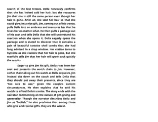 The Gift of Magi - Copy of the Text to be read. | DOCX