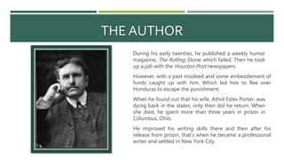 The Gift of the Magi by O. Henry | PPTX