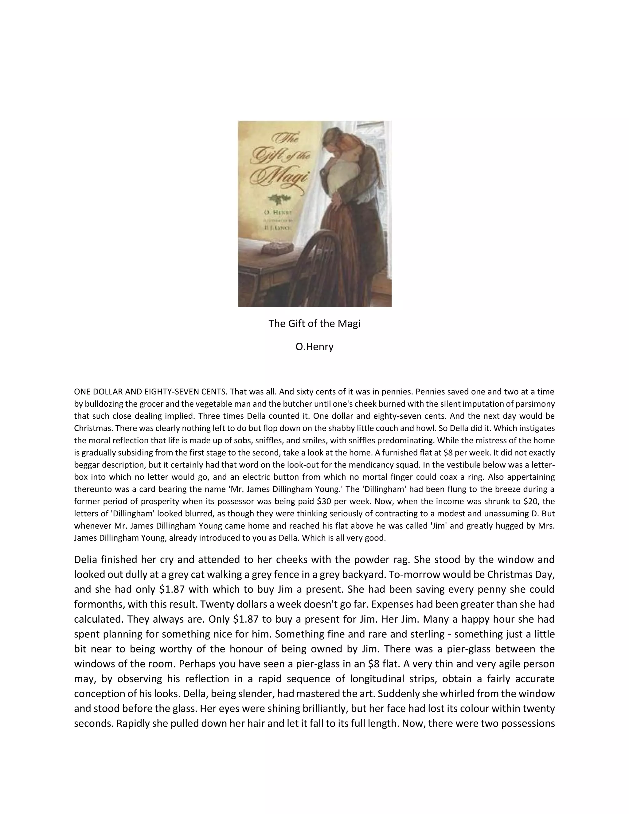 The gift of the magi | PDF