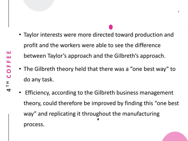 The gilbreth theory | PPTX | Business | Business and Finance