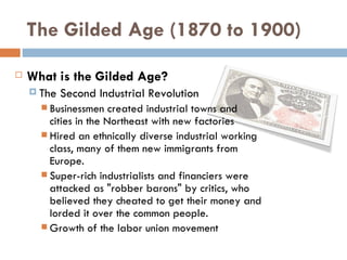 The Gilded Age | PPT