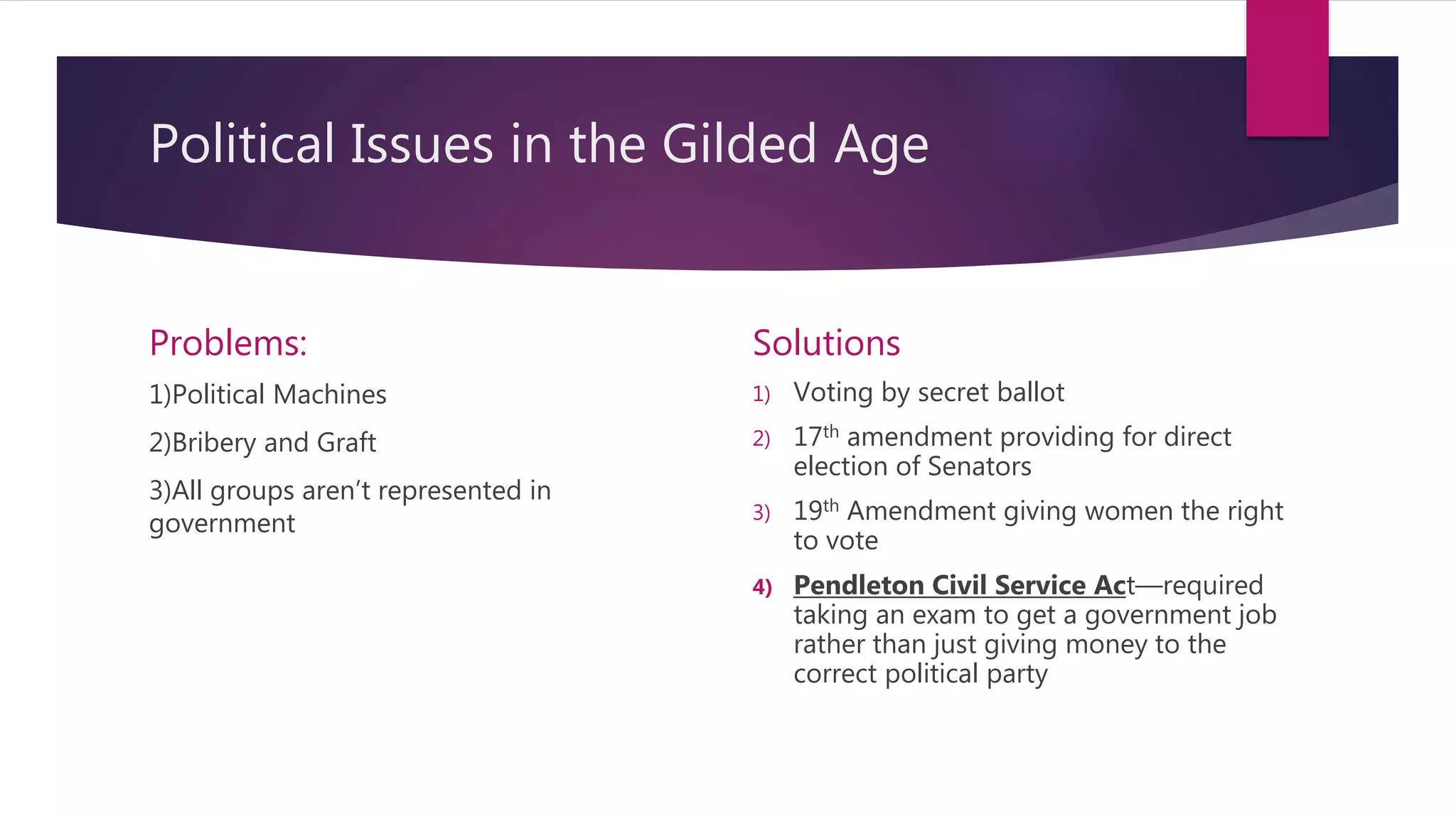 The gilded age | PPTX