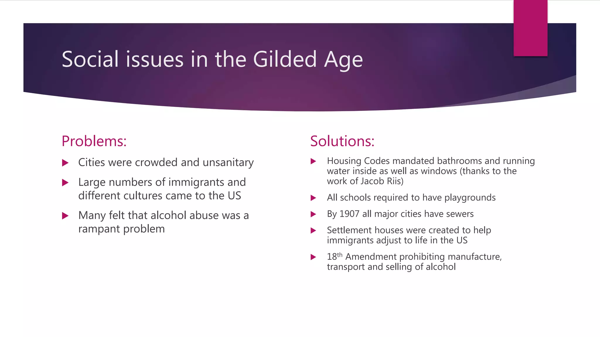 The gilded age | PPTX