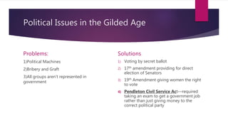 The gilded age | PPTX