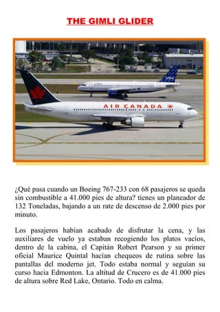 The Gimli glider | PDF