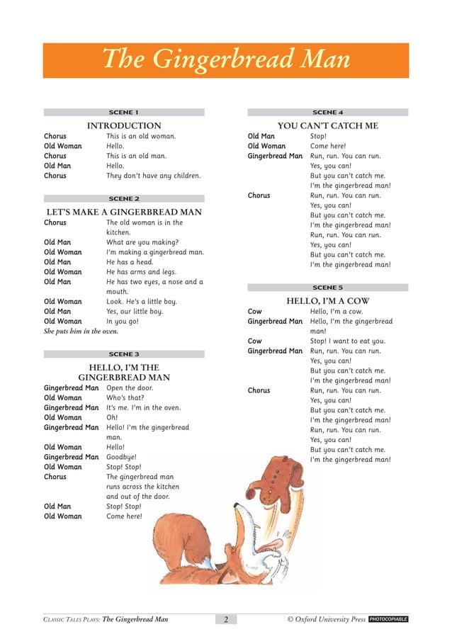 The gingerbread man | PDF | Family/Children | Genres