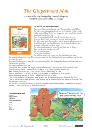 The gingerbread man | PDF
