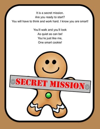 The Gingerbread Man Secret Mission | PPSX