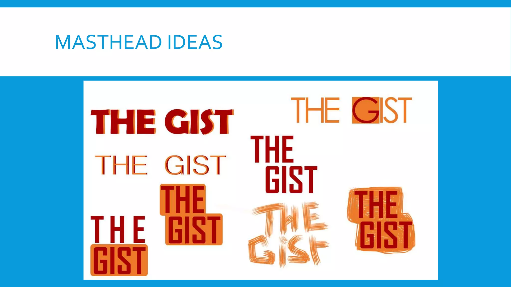 The Gist | PPTX