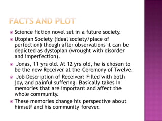 The Giver Final Copy | PPT