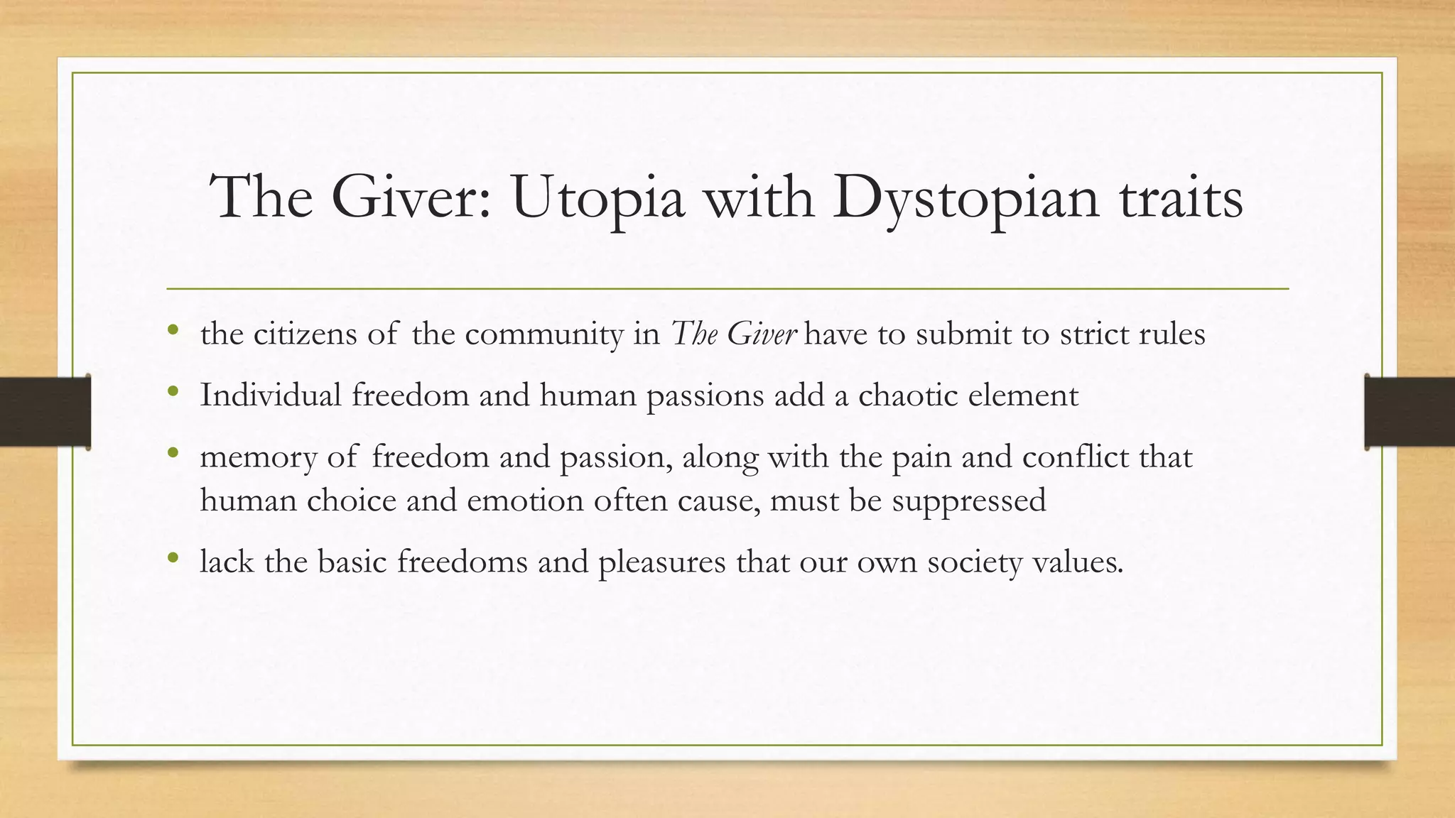 The giver | PPTX
