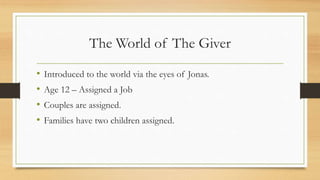 The giver | PPTX