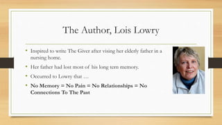 Sparknotes The Giver Chapter 1