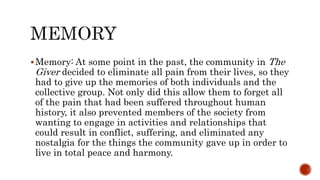 The Giver | PPTX