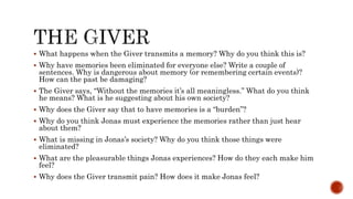 The Giver | PPT