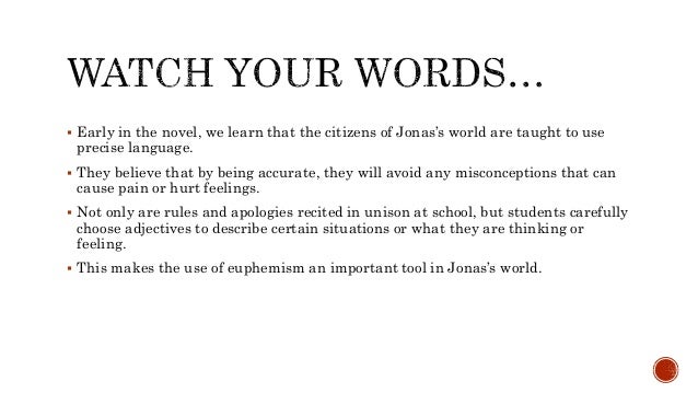 The Giver Precision Of Language Quote