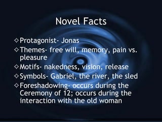 The Giver Background Notes | PPT