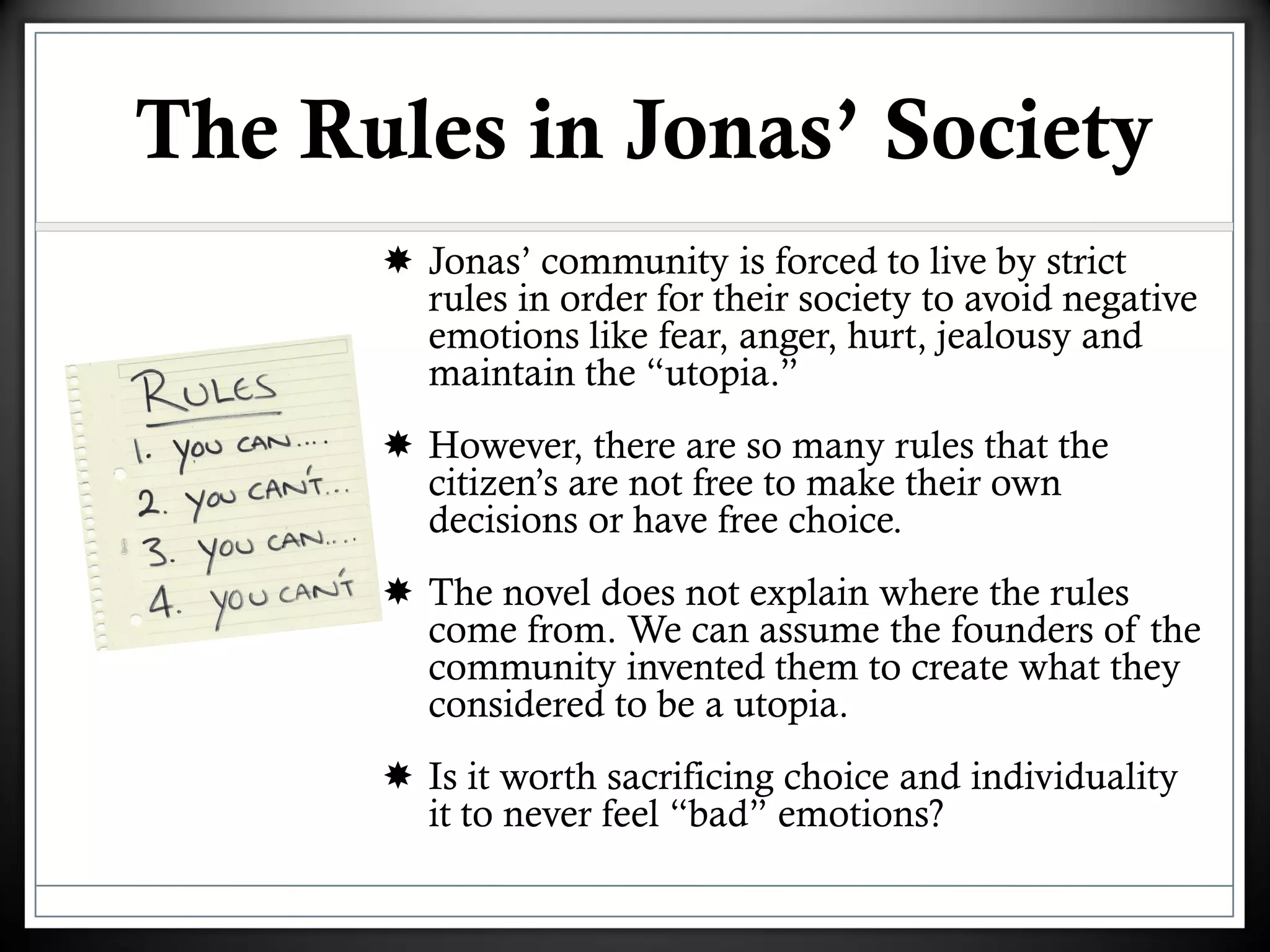 The giver intro | PDF