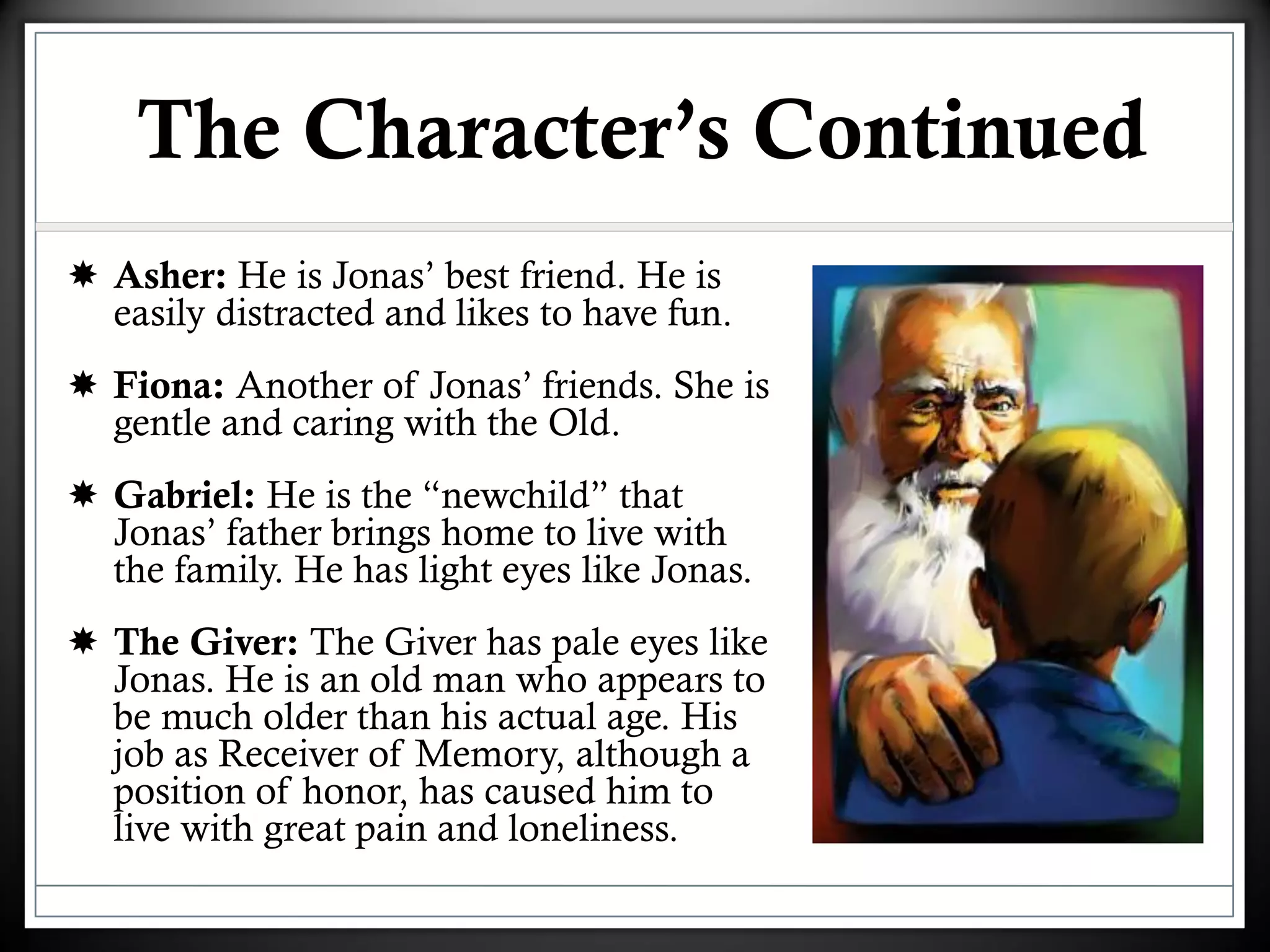 The giver intro | PDF