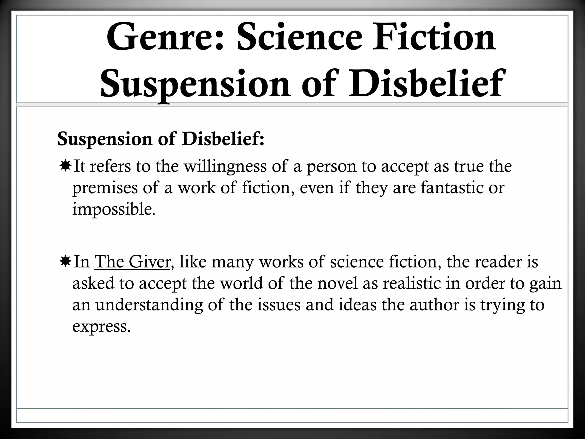 The giver intro | PDF