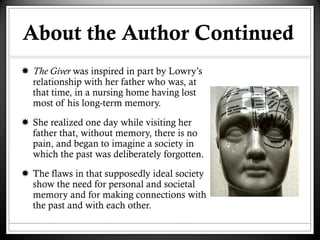 The giver intro | PDF