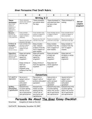 The+giver+persuasive+essay | DOC