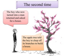 The giving tree (The boy and the apple tree) | PPTX