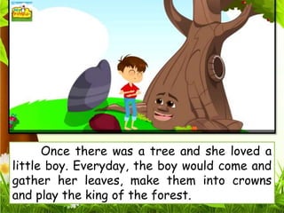 The Giving Tree Once There Was A Tree