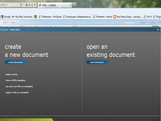 The gliffy training | PPTX
