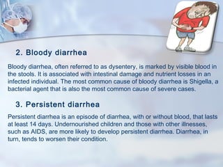 The global burden of diarrhea | PPT