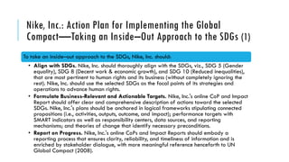 The Global Compact, Human Rights, and Nike, Inc. | PDF
