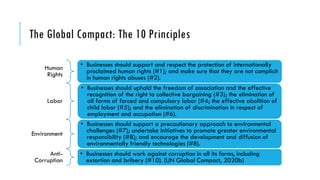 The Global Compact, Human Rights, and Nike, Inc. | PPT