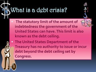 The global debt crisis | PPTX
