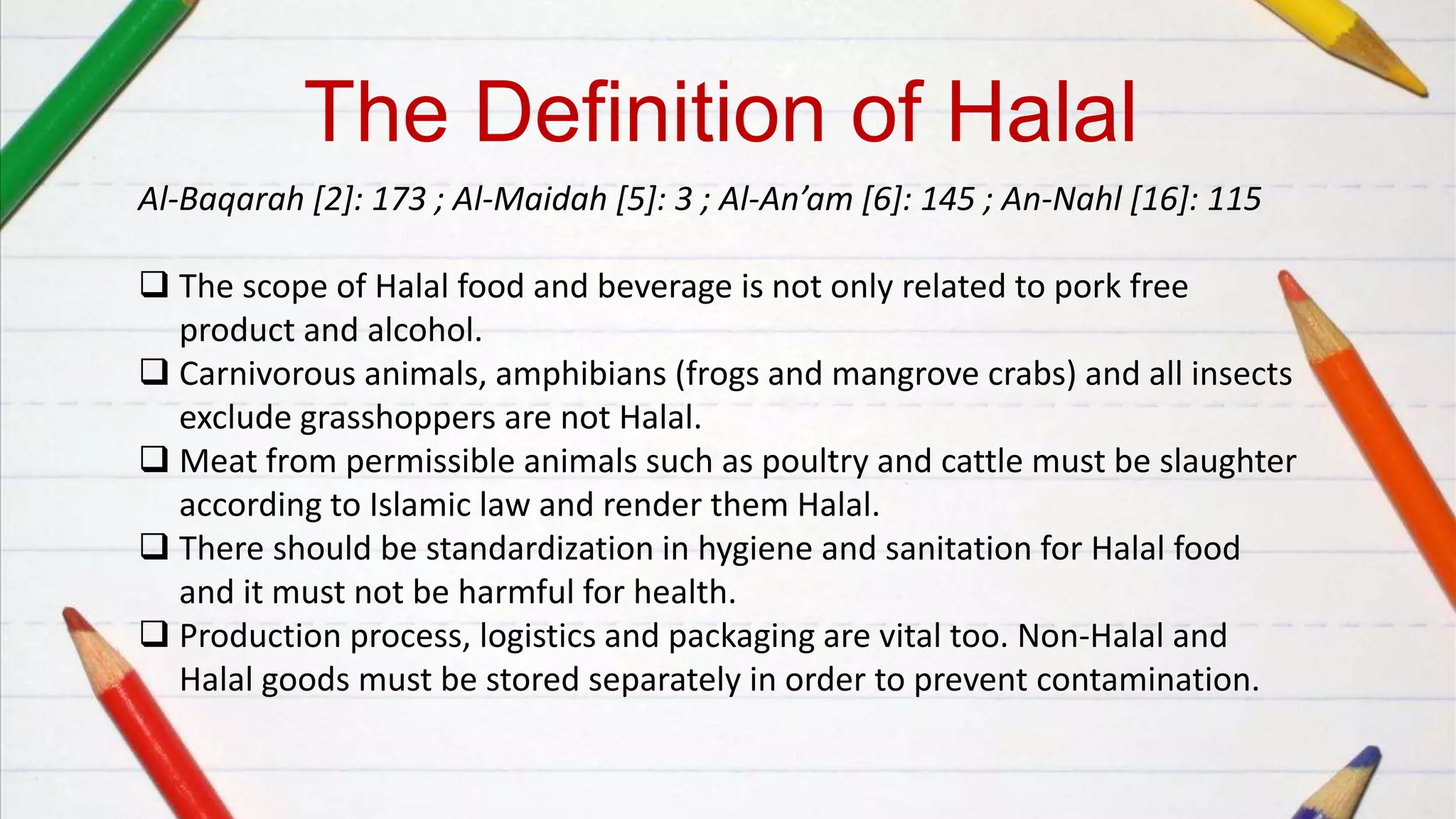 The global development of halal food industry | PPTX