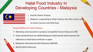 The global development of halal food industry | PPTX