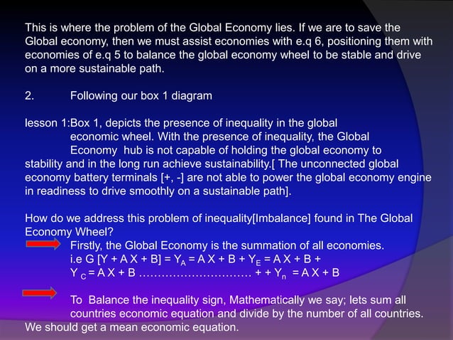 The global economic wheel 1 | PPT
