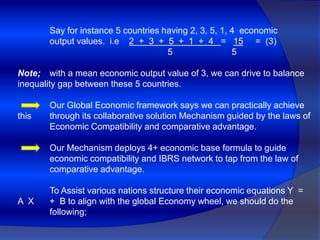 The global economic wheel 1 | PPTX