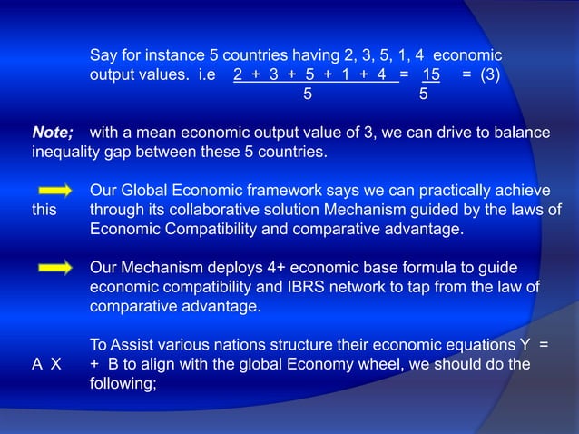 The global economic wheel 1 | PPT