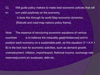 The global economic wheel 1 | PPTX | Financial Industry | Industries