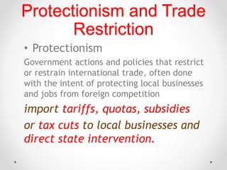 The global economy | PPTX