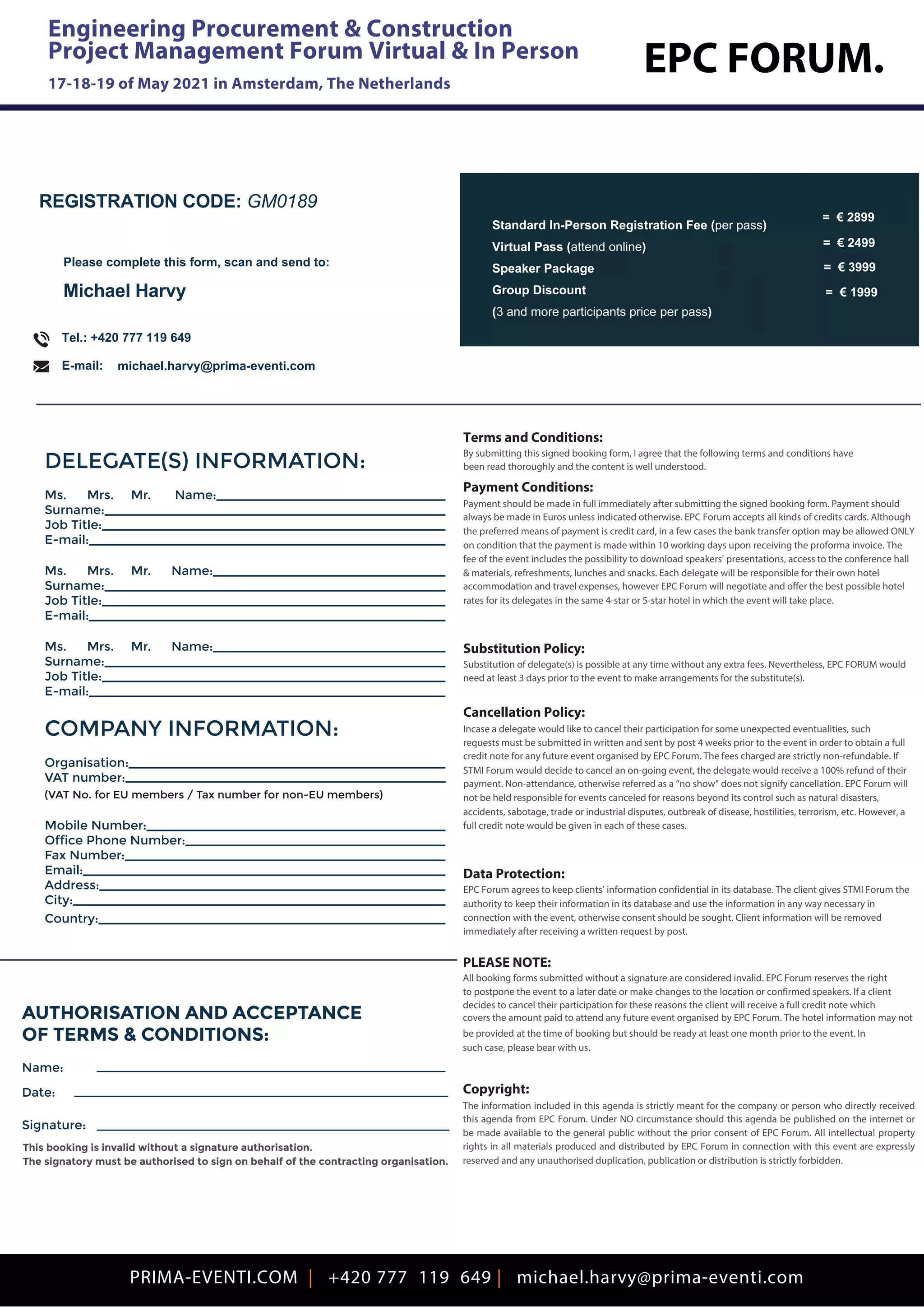 Global EPC Project Management Summit 2021 | PDF