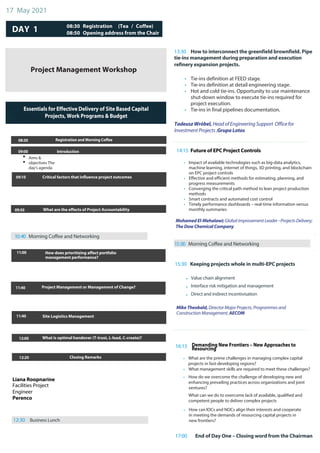 Global EPC Project Management Summit 2021 | PDF | Construction Industry ...