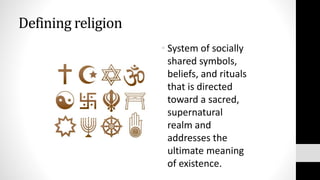 The globalization of religion | PPTX