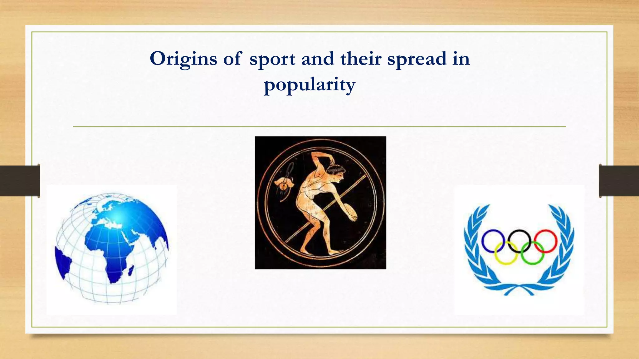 The globalization of sport | PPTX