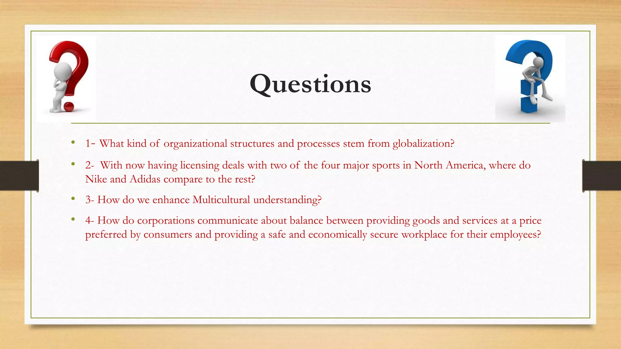 The globalization of sport | PPTX